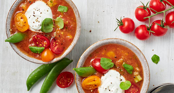 Heirloom Tomato Gazpacho - Maglio Companies