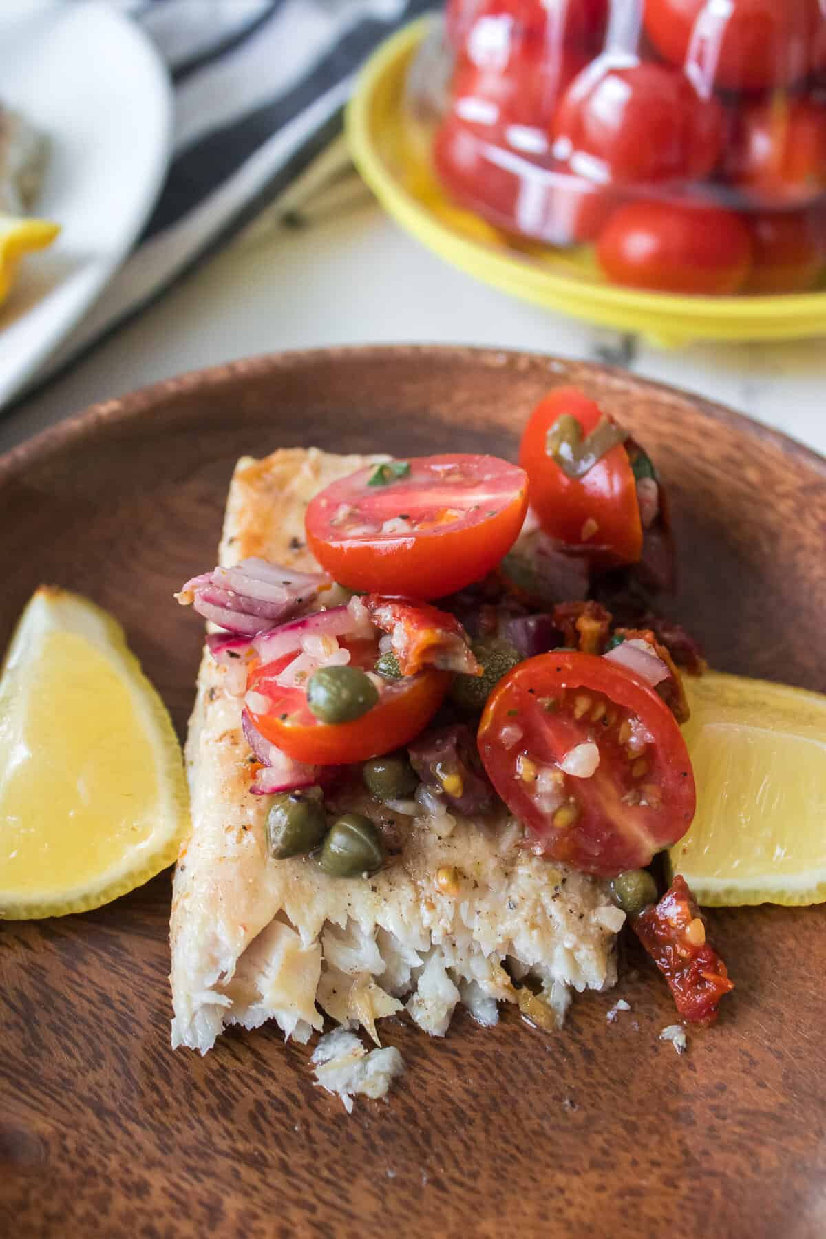 Mediterranean Fish With Tapenade - Maglio Companies